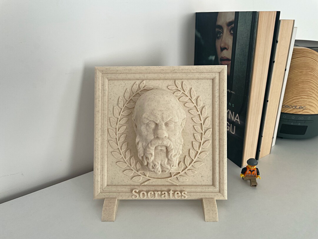 SOCRATES Head Desk and Wall Decoration - Etsy