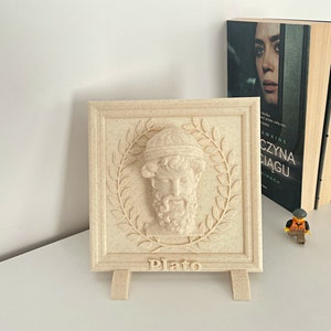 SOCRATES, PLATO, ARISTOTLE Head Desk and Wall Decoration - Etsy