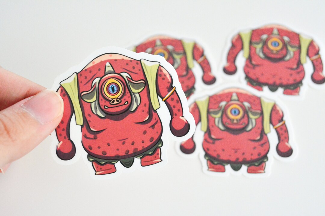 Cyclops Monster Sticker the Legend of Zelda Monsters Cute Laptop ...