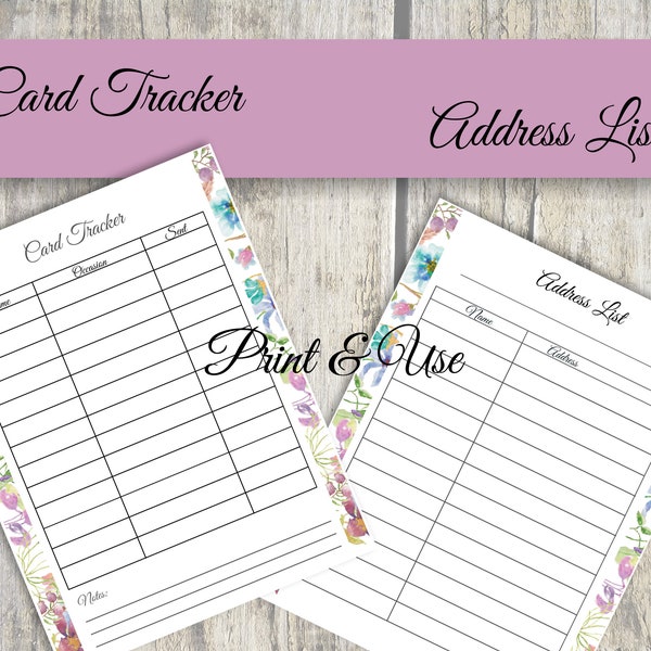 Address List - Etsy