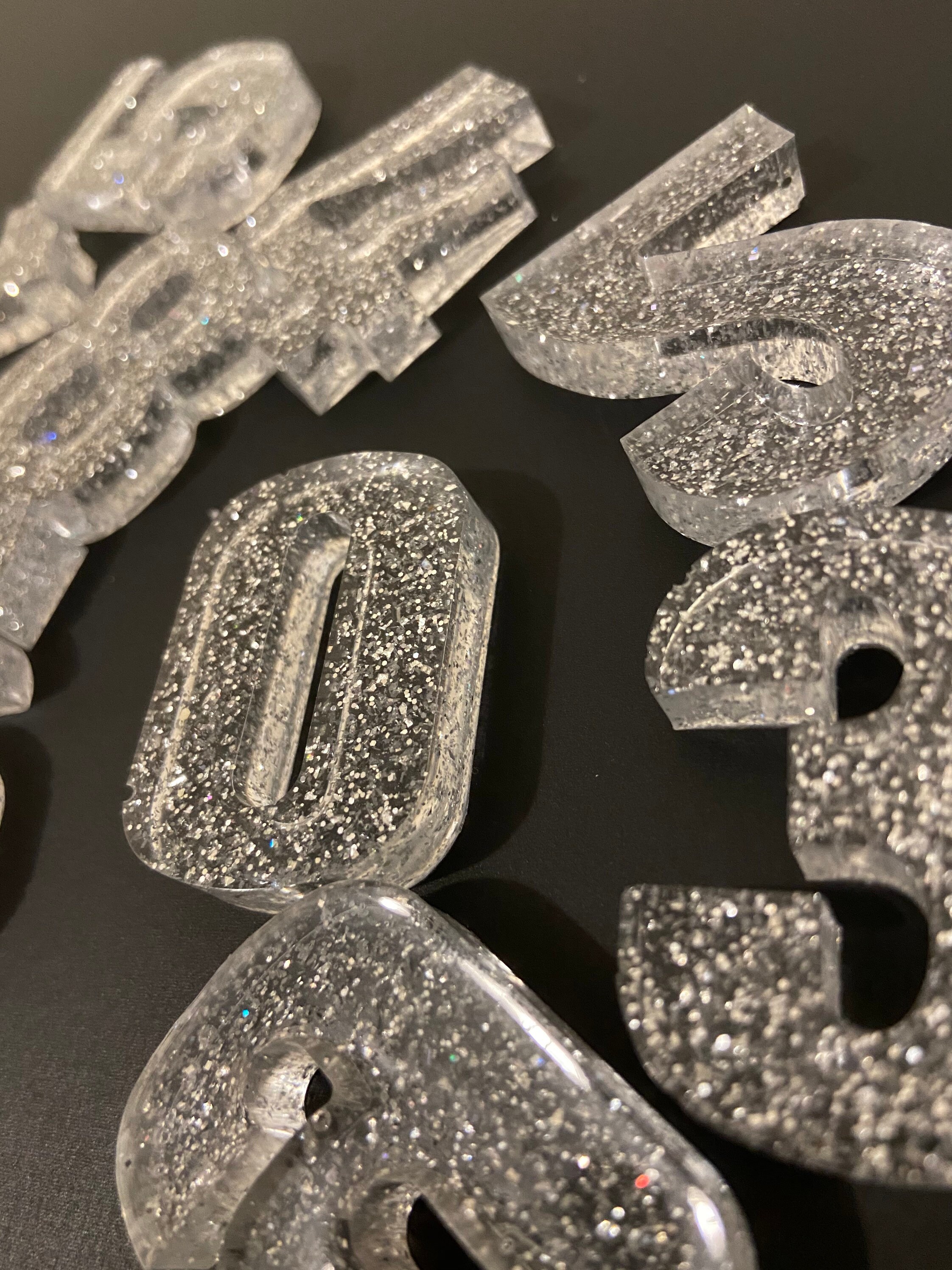 ICE Glitz Resin Numbers Medium 0-9 - Etsy.de