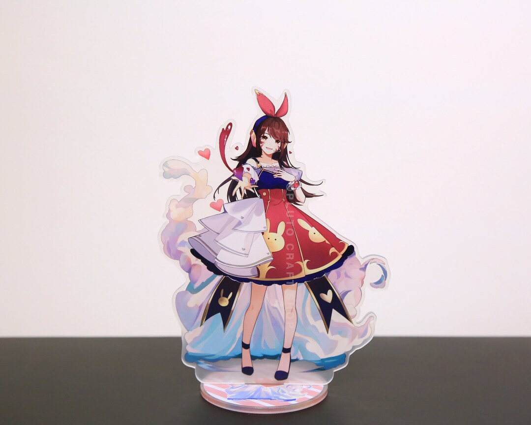 Overwatch Dva Acrylic Figure Stand 6-7 Inches Original Fanart - Etsy