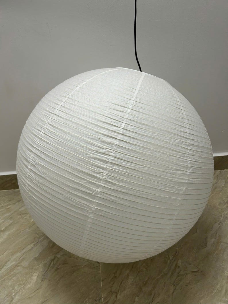 Rice Paper Lamp Hanging Paper Lamp Shade White Pendant Light Chandelier ...