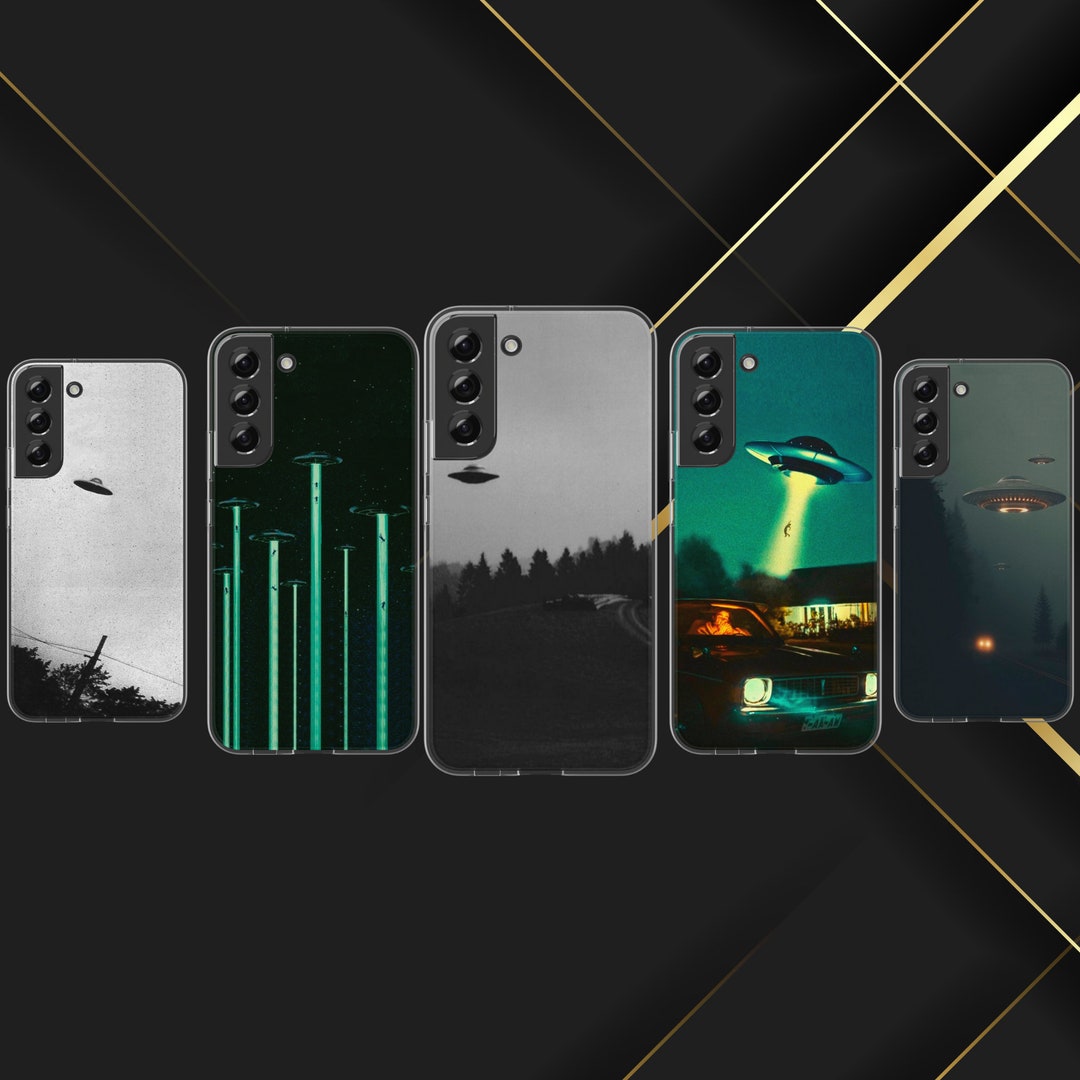 Retro Ufo Phone Case Aesthetic Alien Cover Google Pixel 8 7 Pro 8A 7A 6 ...