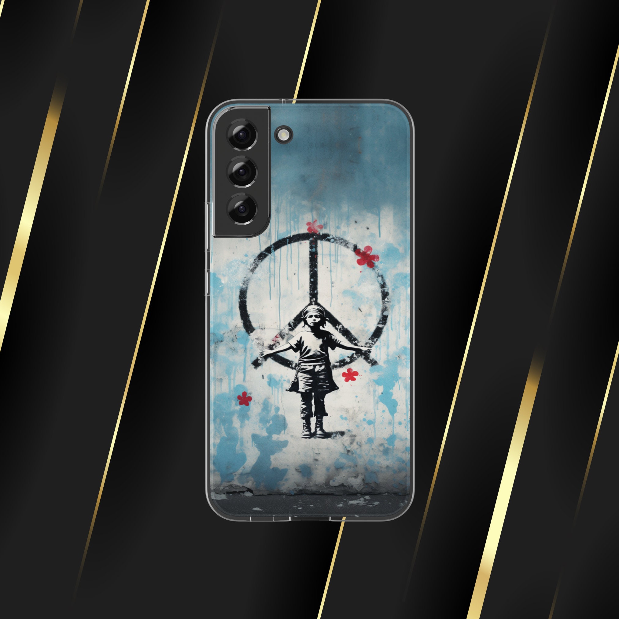 Banksy Art Phone Case Aesthetic Graffiti Cover Google Pixel 8 7 Pro 8A ...