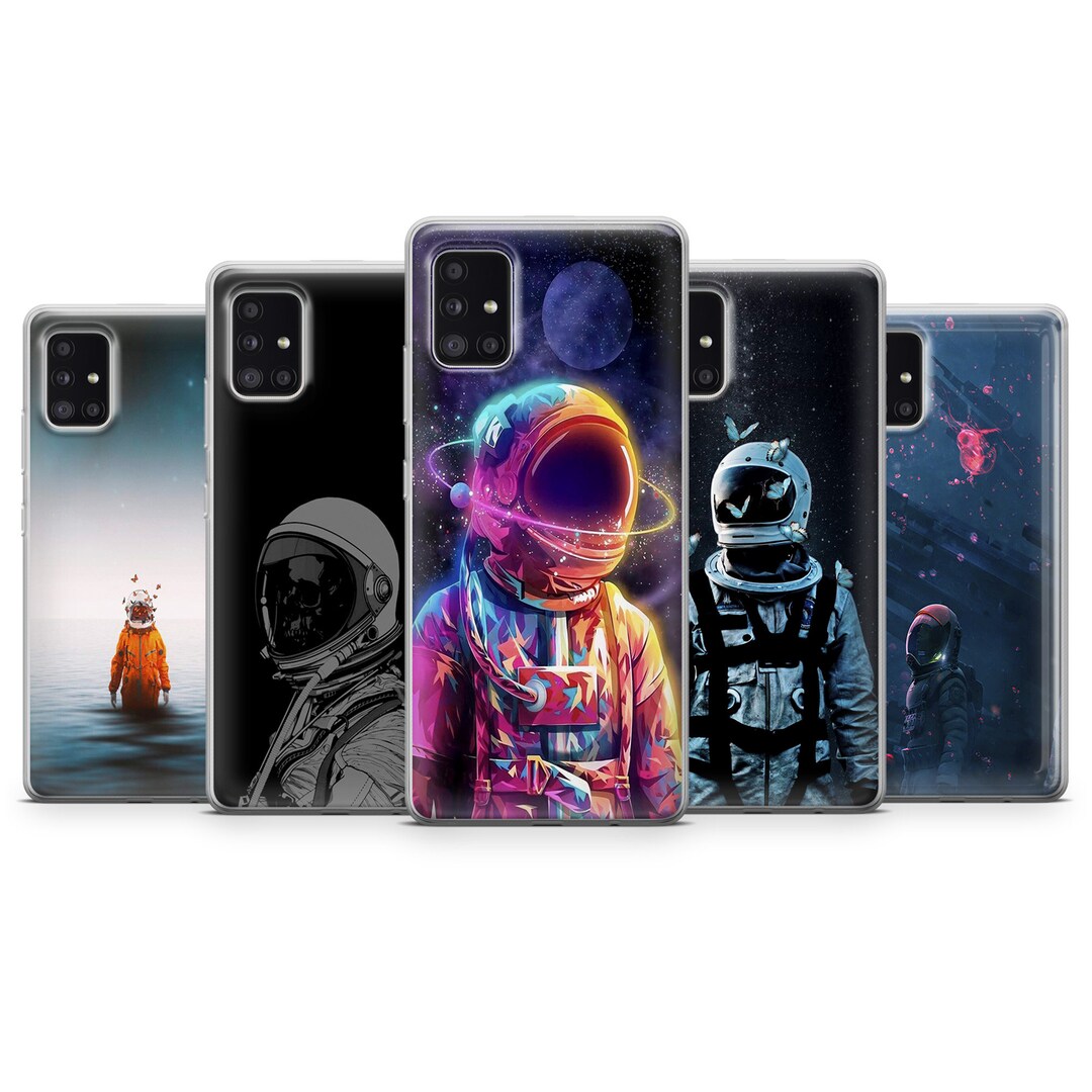 Lost Astronaut Phone Case Aesthetic Cosmos Cover Google Pixel 8 7 Pro 7 ...