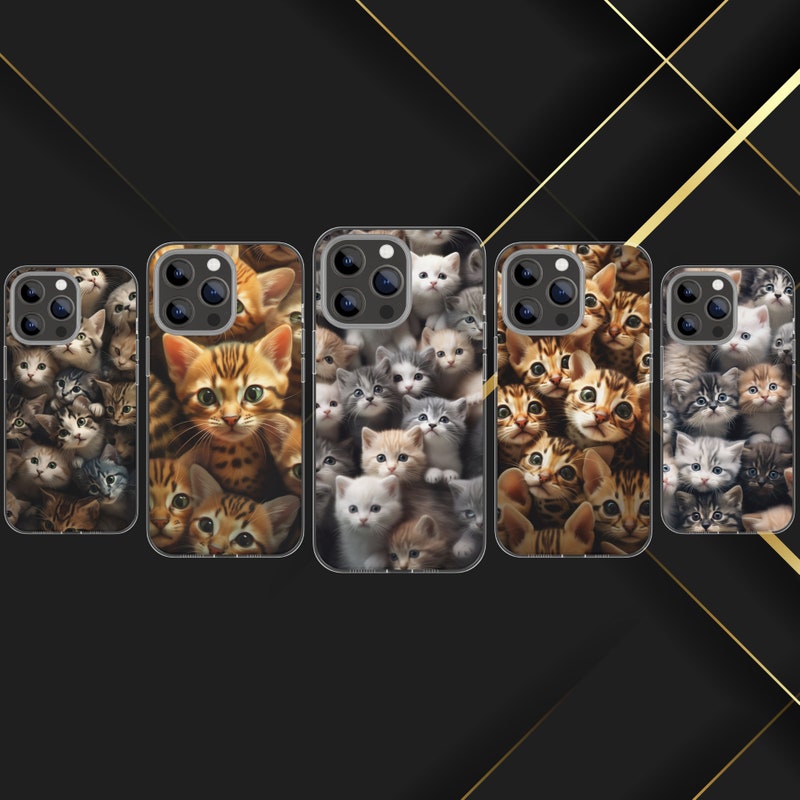 Cat Cell Phone Case - Etsy