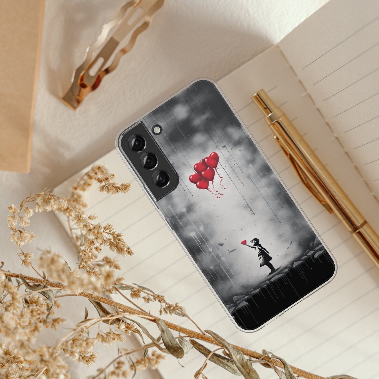 Banksy Art Phone Case Aesthetic Graffiti Cover Google Pixel 8 7 Pro 8A ...