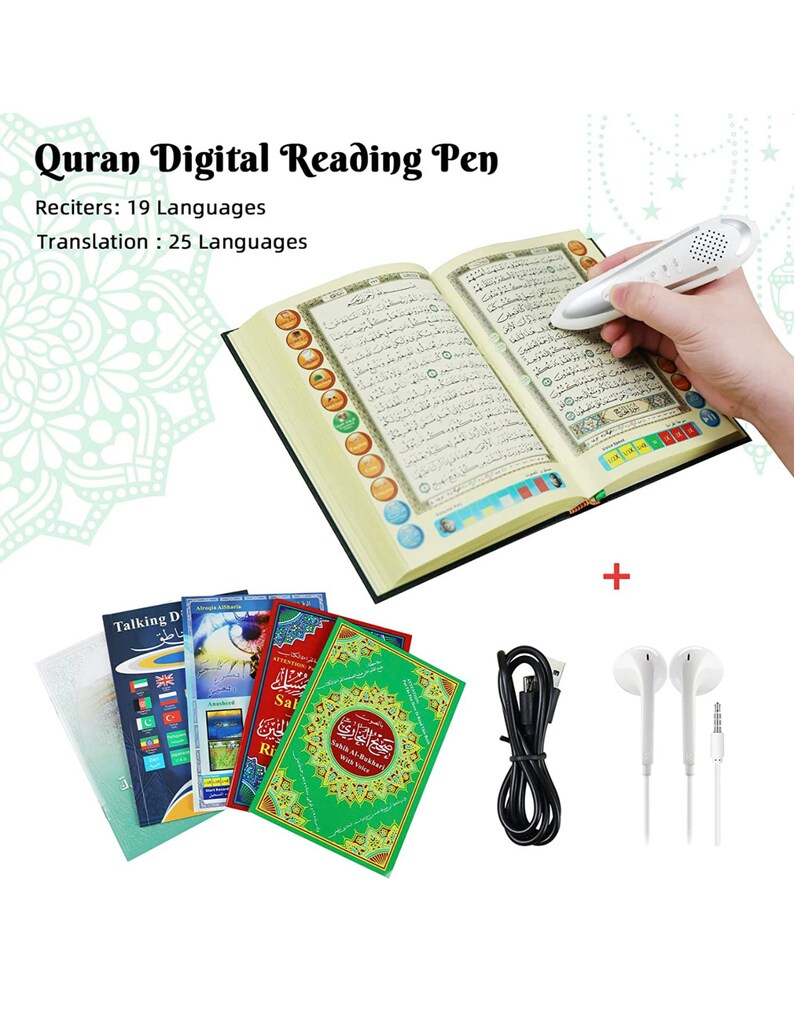 Digital Quran Pen Reader Islamic Book - Etsy