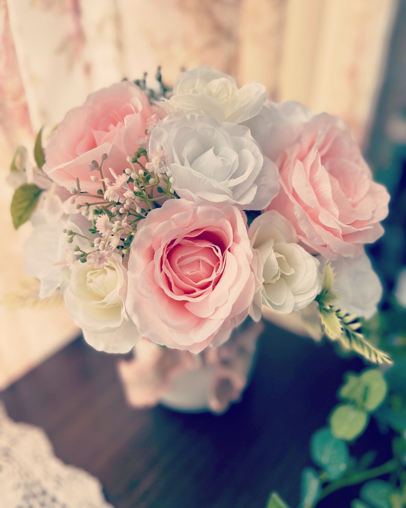 Molly Floral Arrangement Artificial Flower Centerpiece Home - Etsy