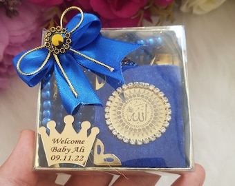 Personalized Mini Quran Set With Special Rosary and Luxury - Etsy