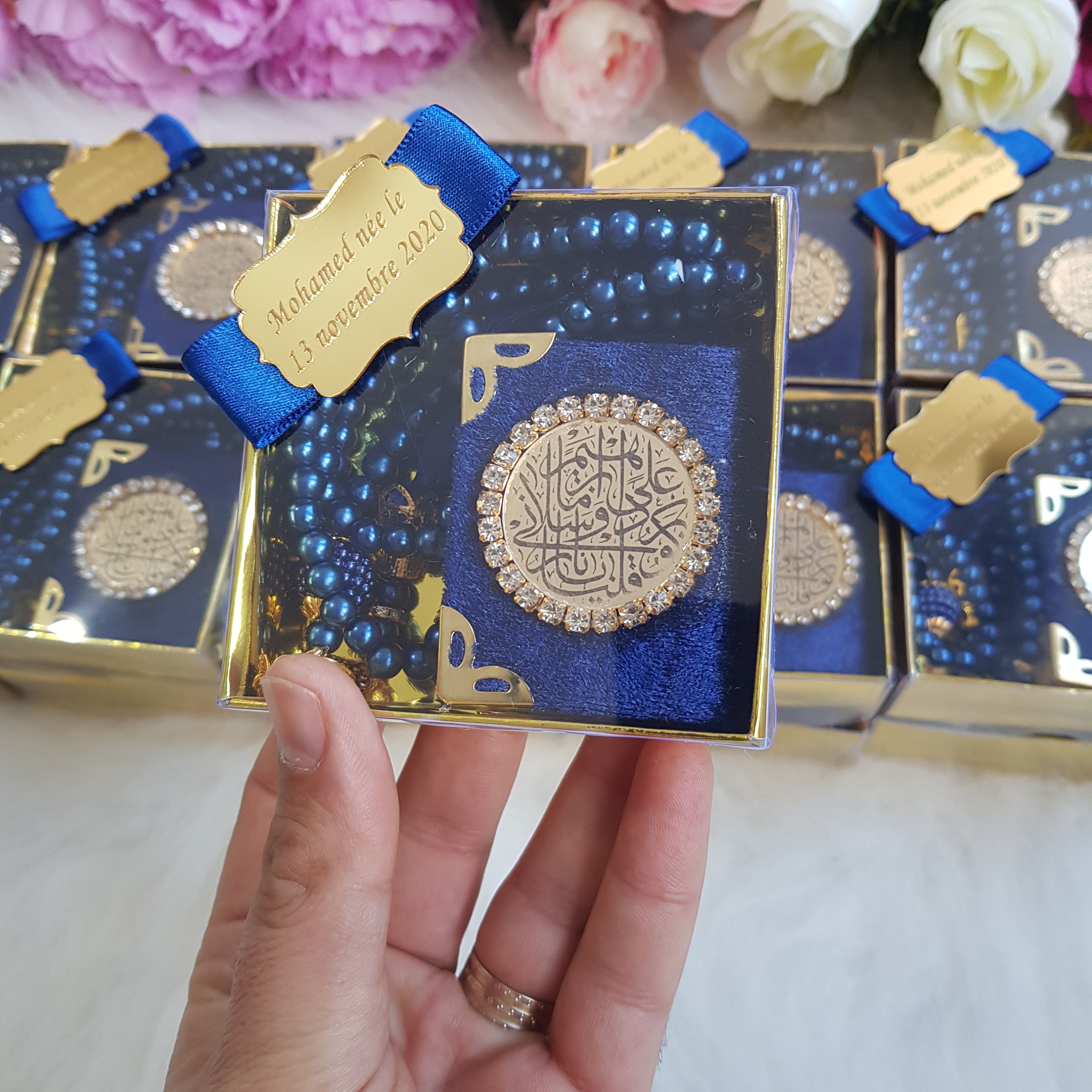 Luxury Custom Mini Quran Favor Arabic Velvet Quran Islamic - Etsy UK