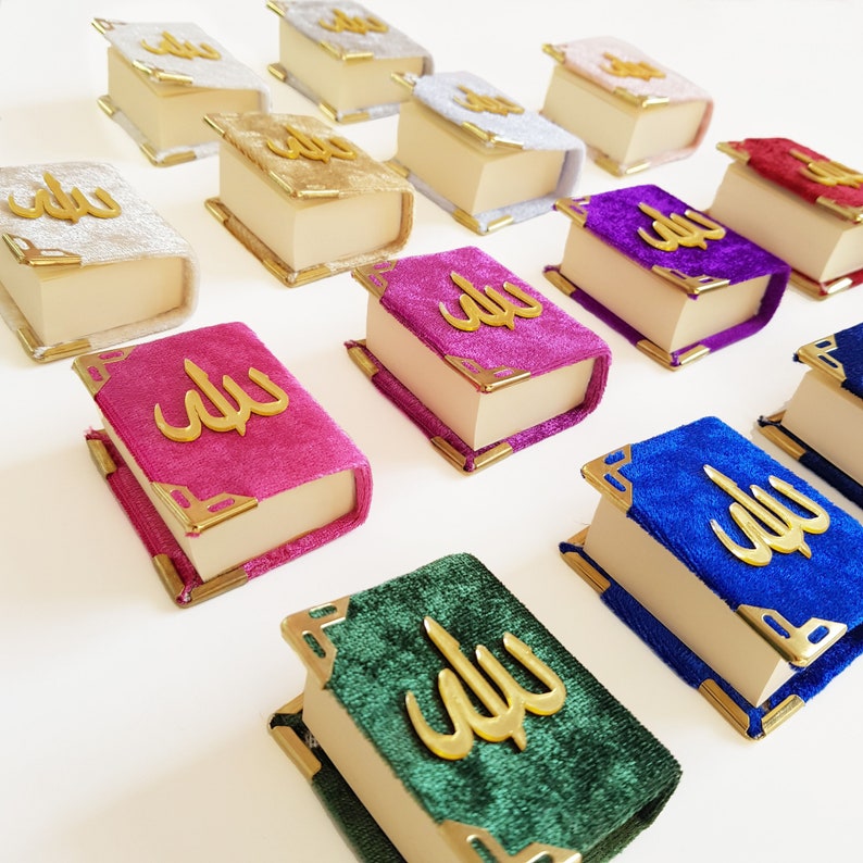 Mini Quran Favor Nikkah Favor Arabic Mini Quran Islamic - Etsy