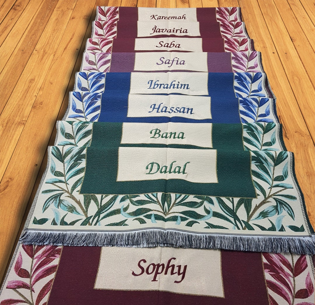 Islamic Prayer Rug Custom Prayer Mat Personalize Prayer - Etsy Canada