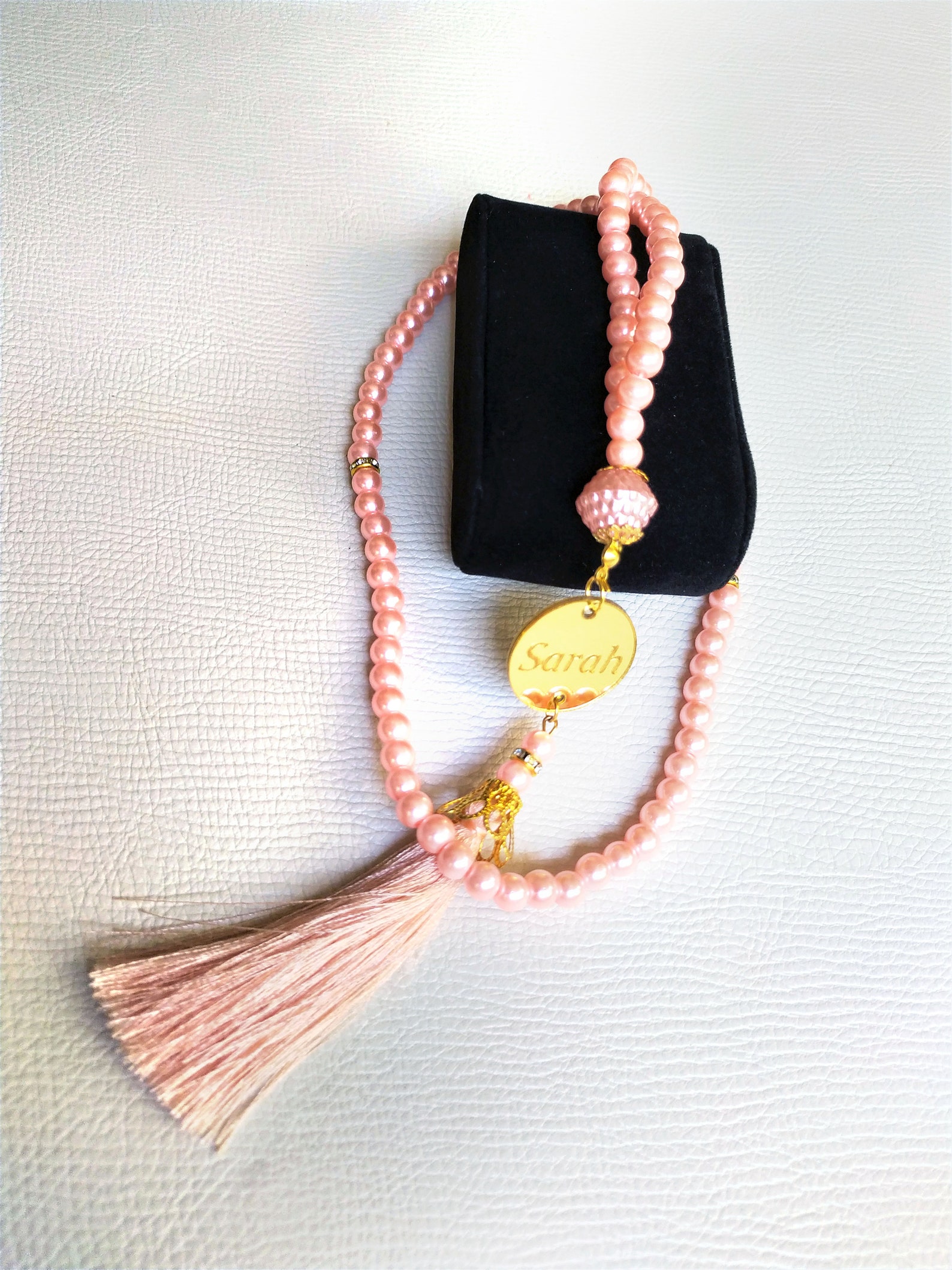 Personalized Pearl Prayer Beads Islamic Pearl Tasbeeh for - Etsy