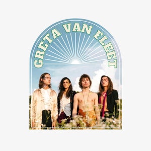 Greta Van Fleet Sticker - Etsy