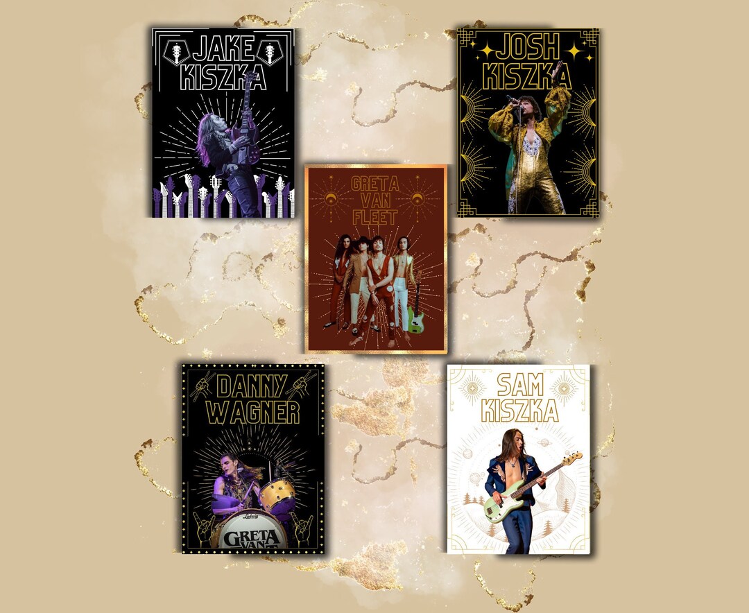 Greta Van Fleet Stickers - Etsy