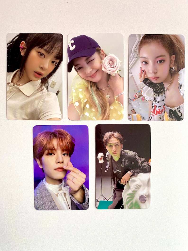 Official Kpop Photo Cards - Etsy