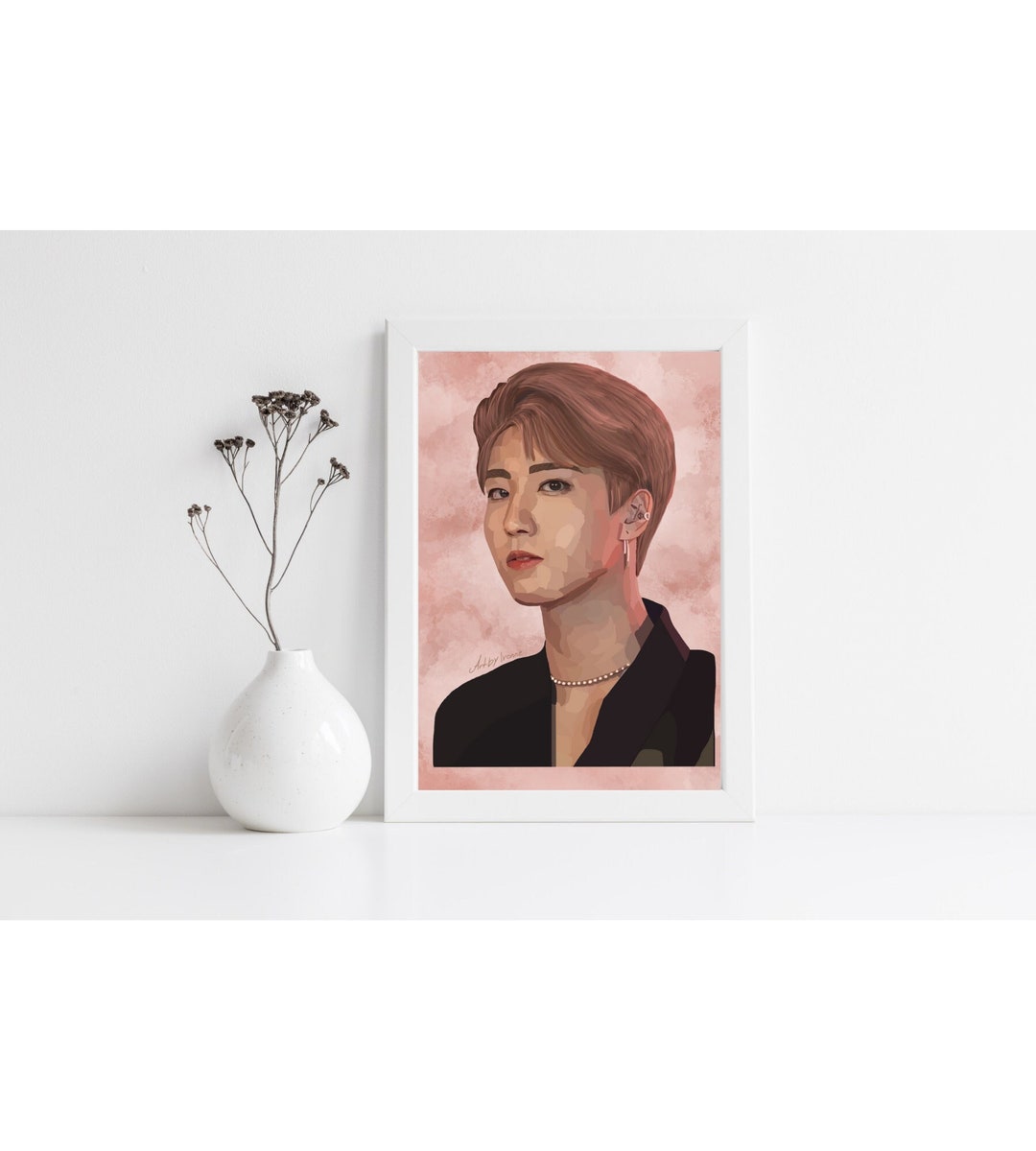 Stray Kids Han Digital Drawing - Etsy