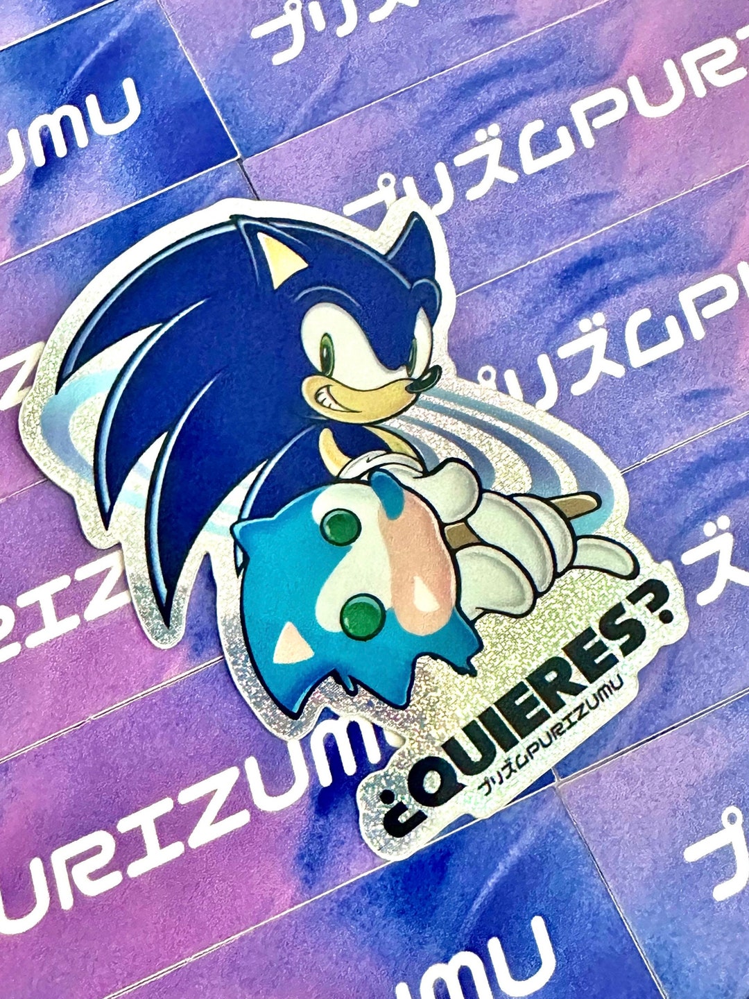 SONIC POPSICLE STICKER - Etsy