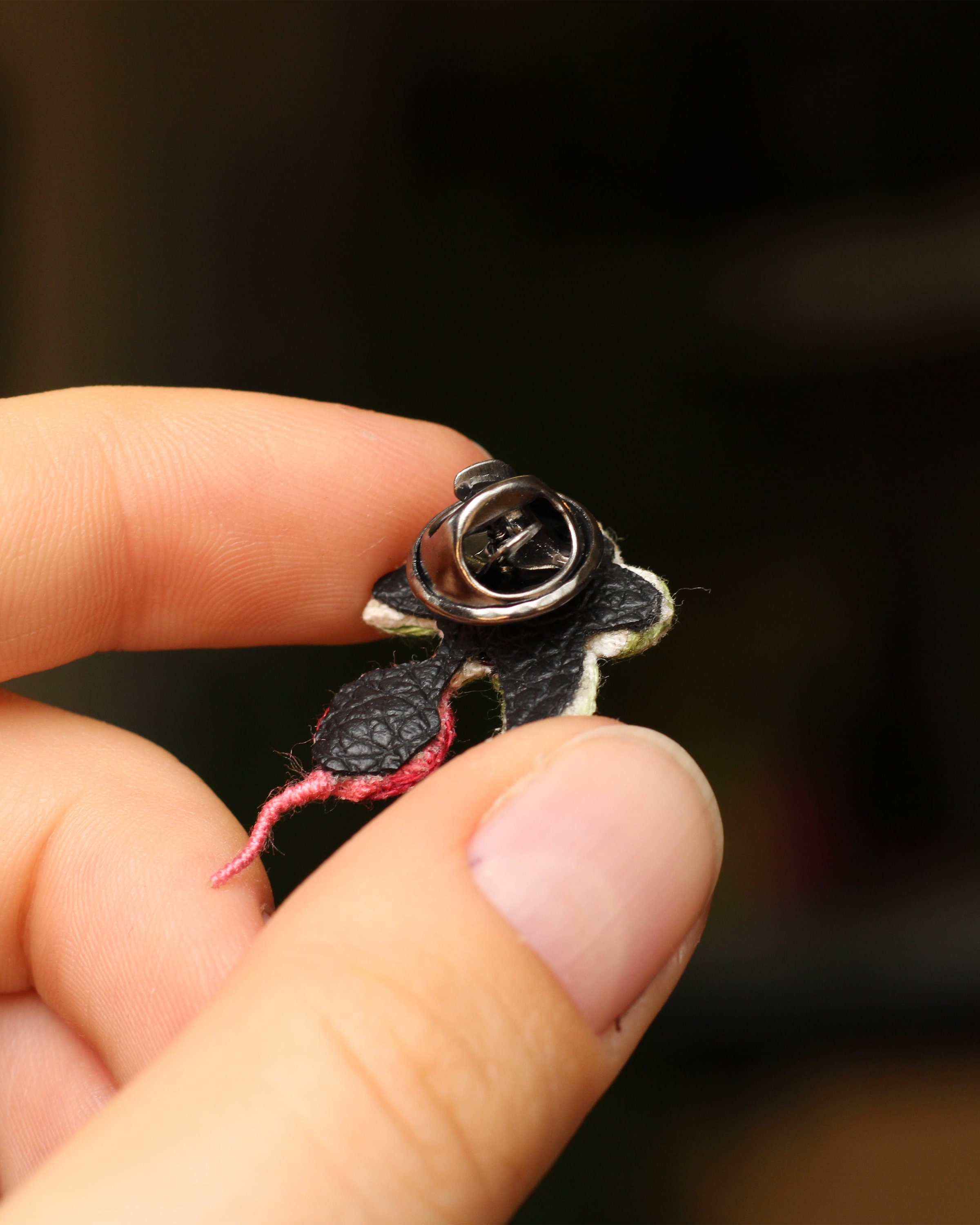 Hand-embroidered Radish Brooch From the New Mini Vegetable Collection ...
