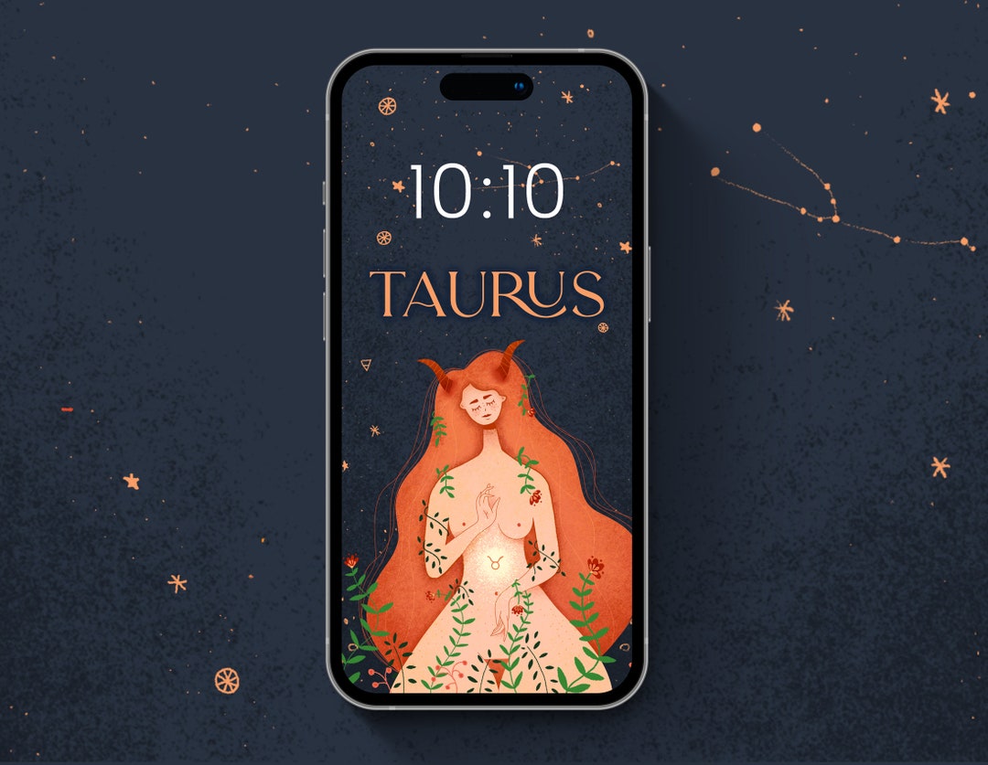 TAURUS Phone Wallpaper | Home Screen | Mobile Screen Saver | Digital ...