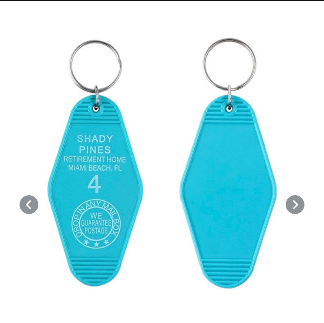 Shady Pines Keyring Golden Girls TV Show Merch Keychain - Etsy