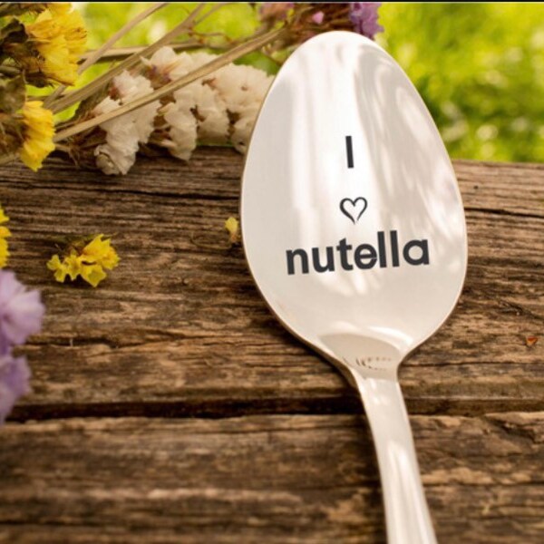 I Love Nutella - Etsy