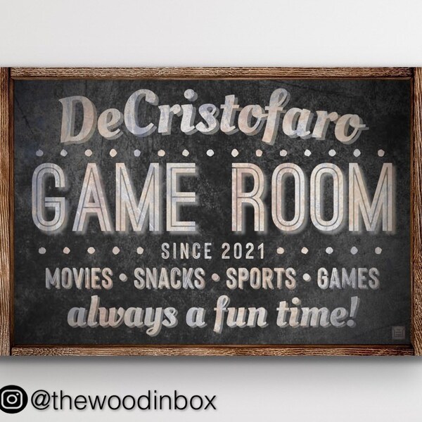 Farmhouse Game Room - Etsy