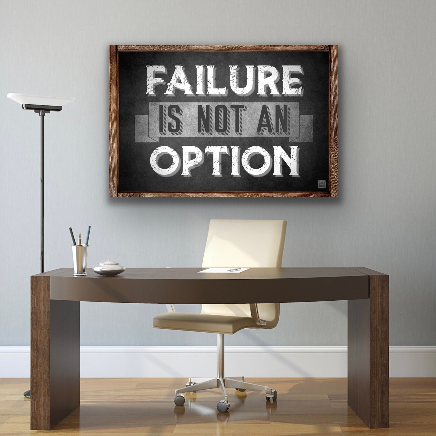 Failure is Not an Option Sign Motivational & Inspirational - Etsy