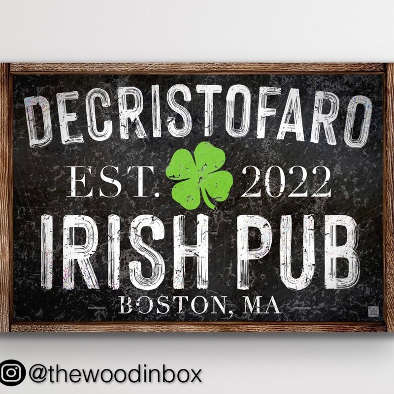 Irish Pub Sign - Etsy