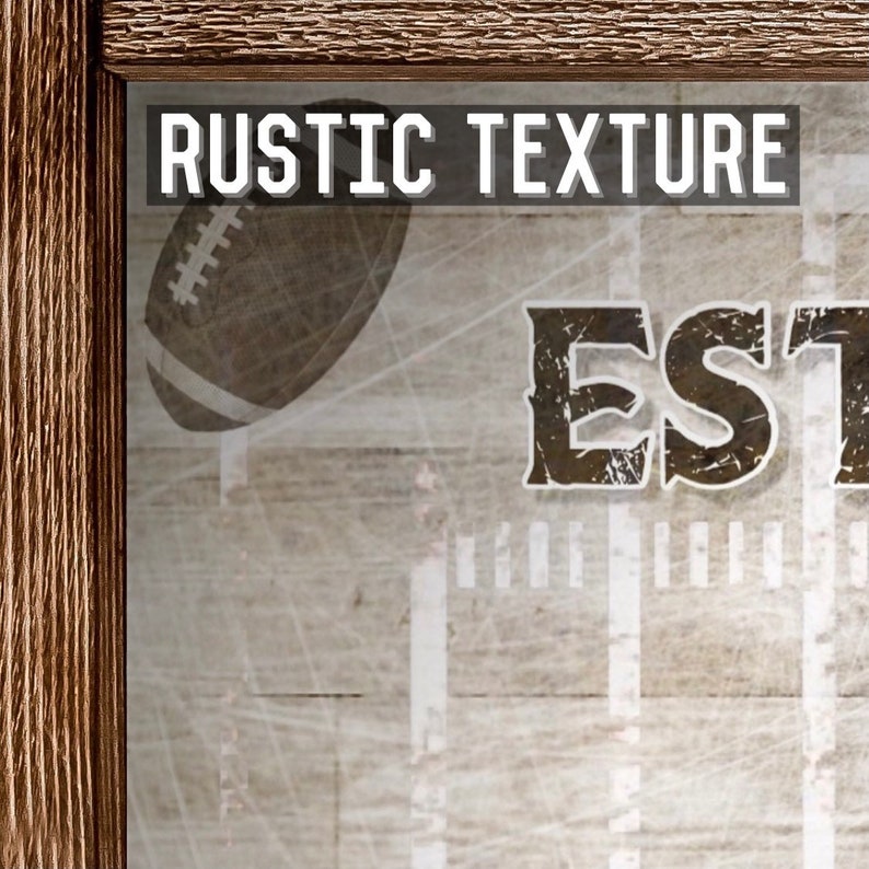 Personalized Football Stadium Sign Sports Bar Man Cave - Etsy