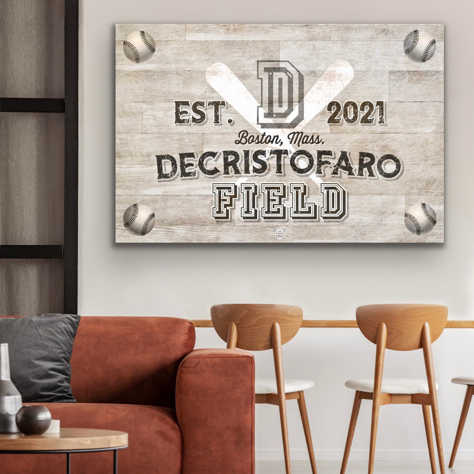 Custom Baseball Field Sign Man Cave Game Room Sports Bar - Etsy