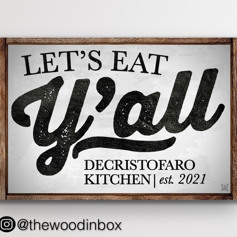 Eat Sign - Etsy