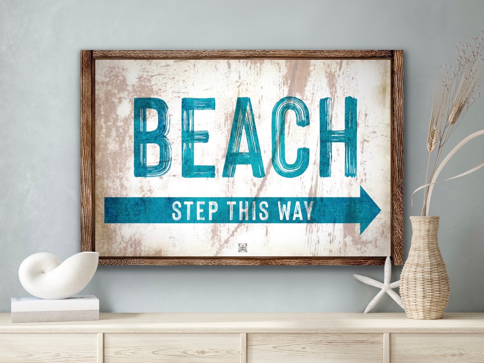 Beach Arrow Sign Custom Beach Sign With Arrow Beach & - Etsy