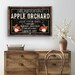Personalized Apple Orchard Sign black Fall Wall Decor - Etsy