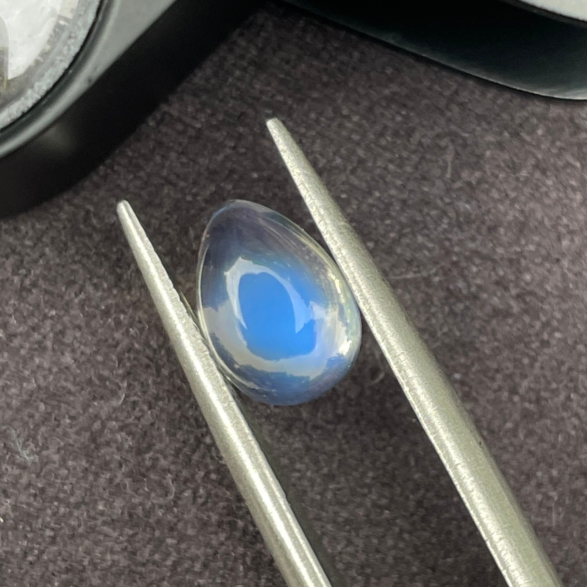 Royal Blue Sheen Premium Moonstone Ceylon Sri Lankan Earth Mined ...