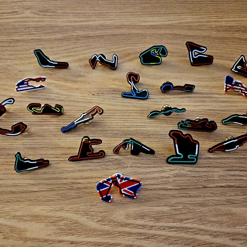 F1 Car Pin Badge - Etsy UK