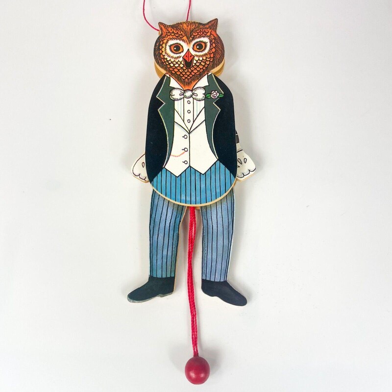 Pull String Puppet - Etsy