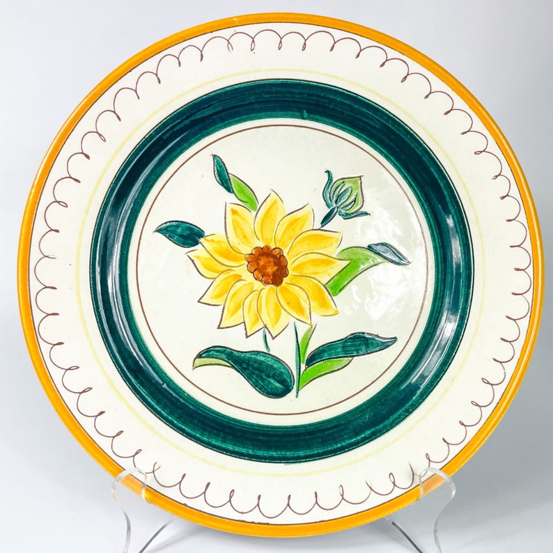 Stangl Pottery Garden Flower Chop Plate Platter - Etsy