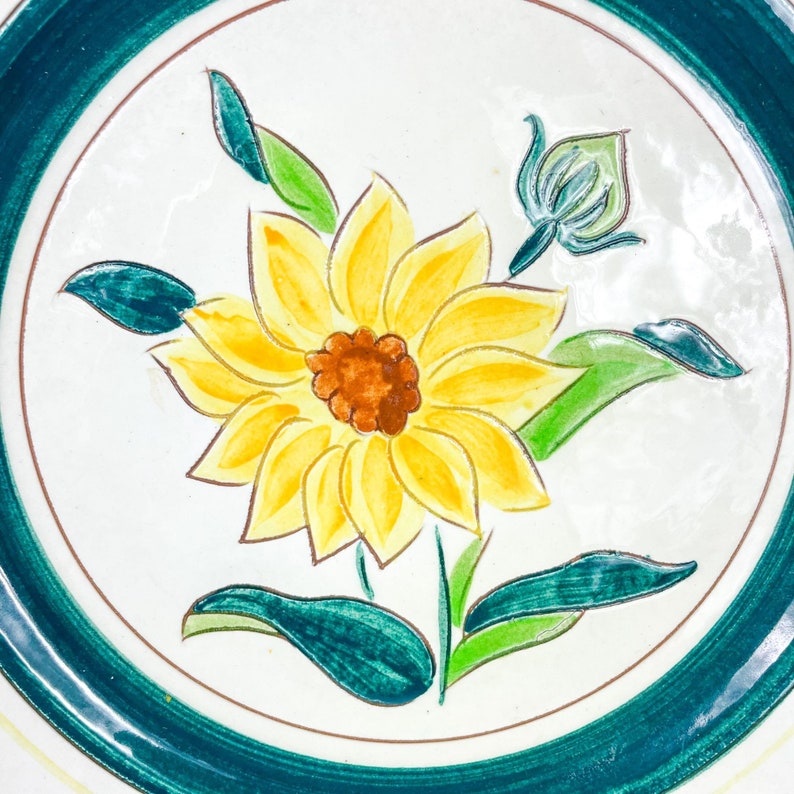 Stangl Pottery Garden Flower Chop Plate Platter - Etsy