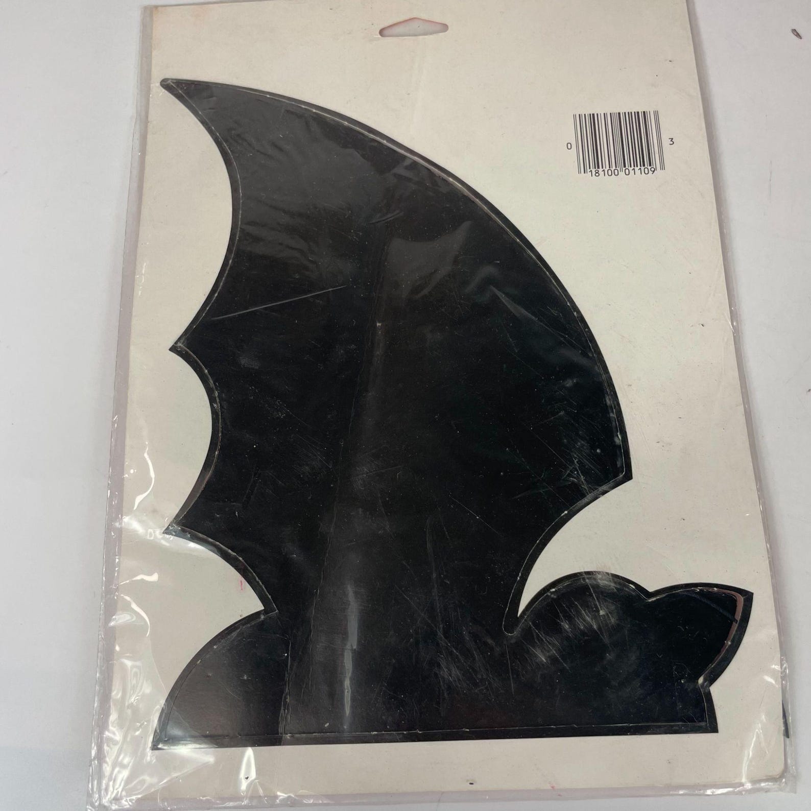 American Greetings Black Bat Punch Out Honeycomb Decoration NOS - Etsy