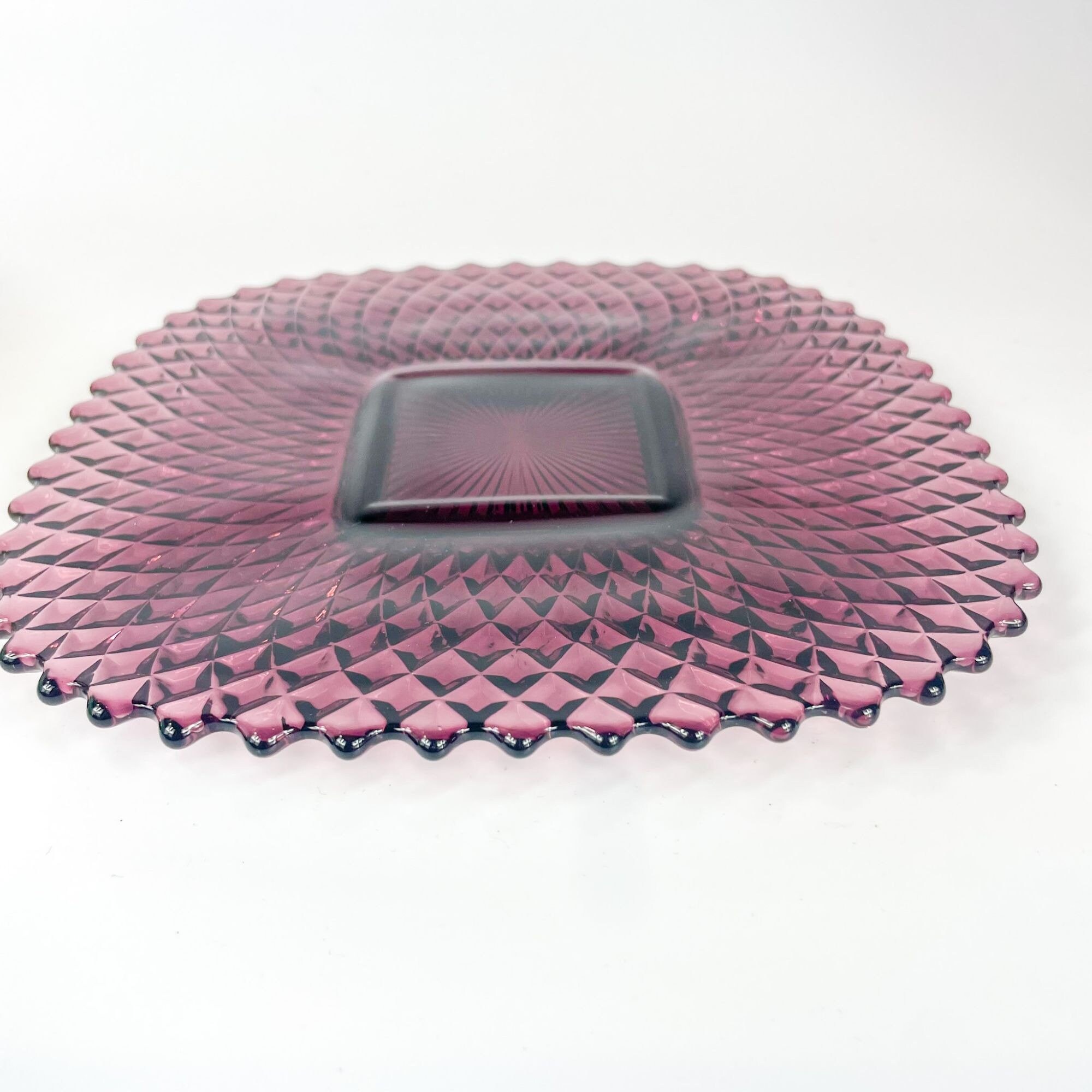 LE Smith Diamonds 650 Amethyst Square Underplate 7.5'' - Etsy