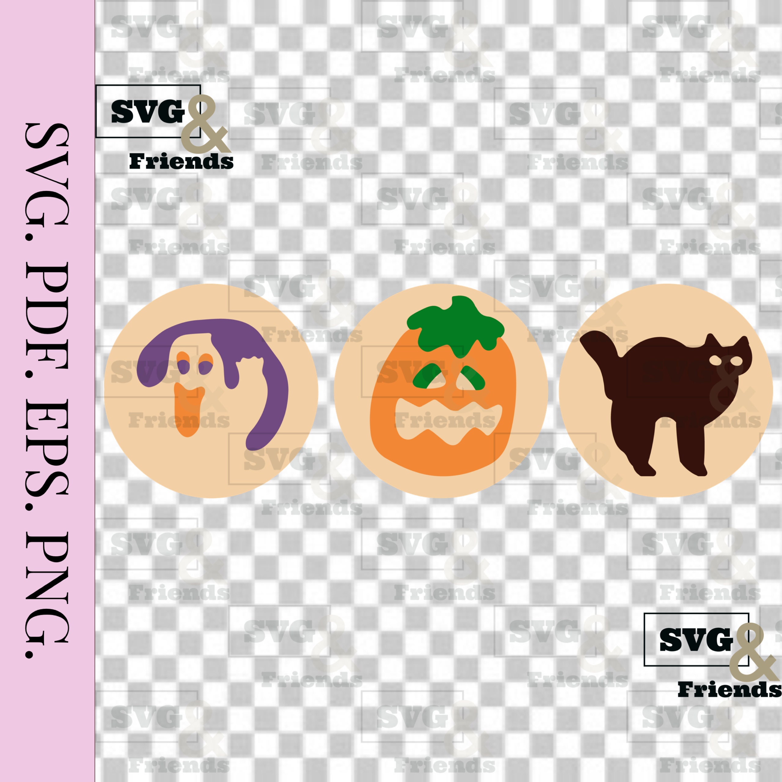 Halloween Sugar Cookie SVG PNG XDF| Halloween Svg - Holiday Svg ...