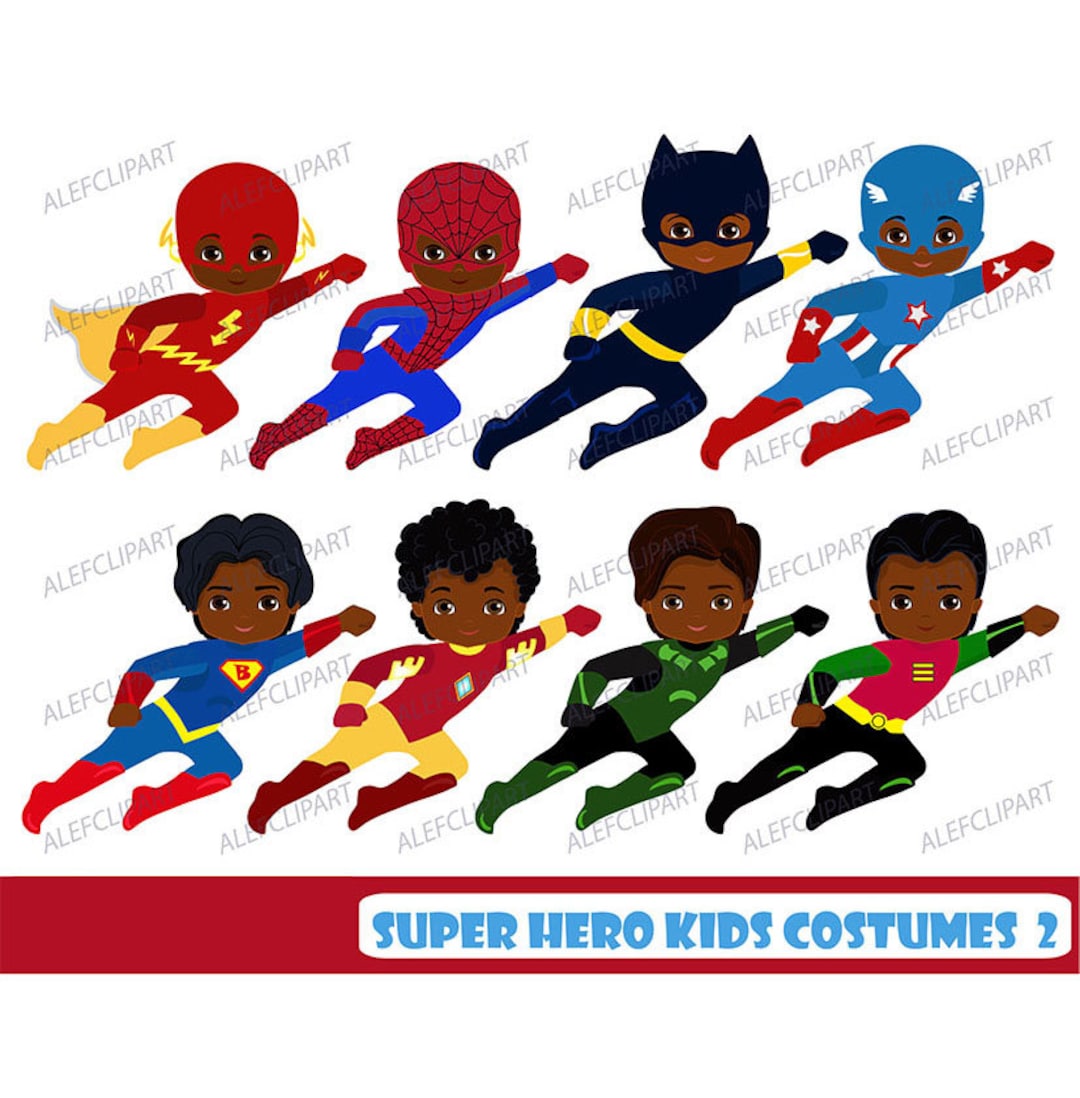 Superhero Boys Clipart, Superheroes Clipart, Superboy Png, Superhero ...