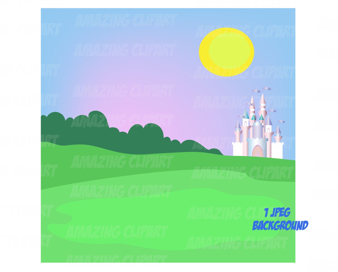 Sleeping Princess Clipart Princess Digital Clipart Princess Etsy
