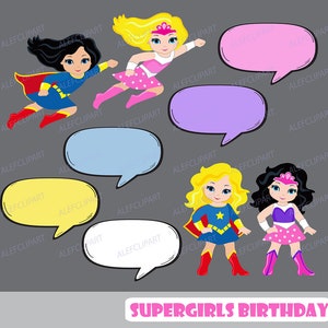 Big Supergirl Bundle Superheroes Clipart, Supergirls Png, Superhero ...