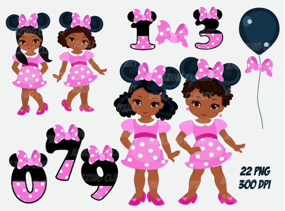 Birthday Numbers Birthday Mouse Minnie Party Theme - Etsy