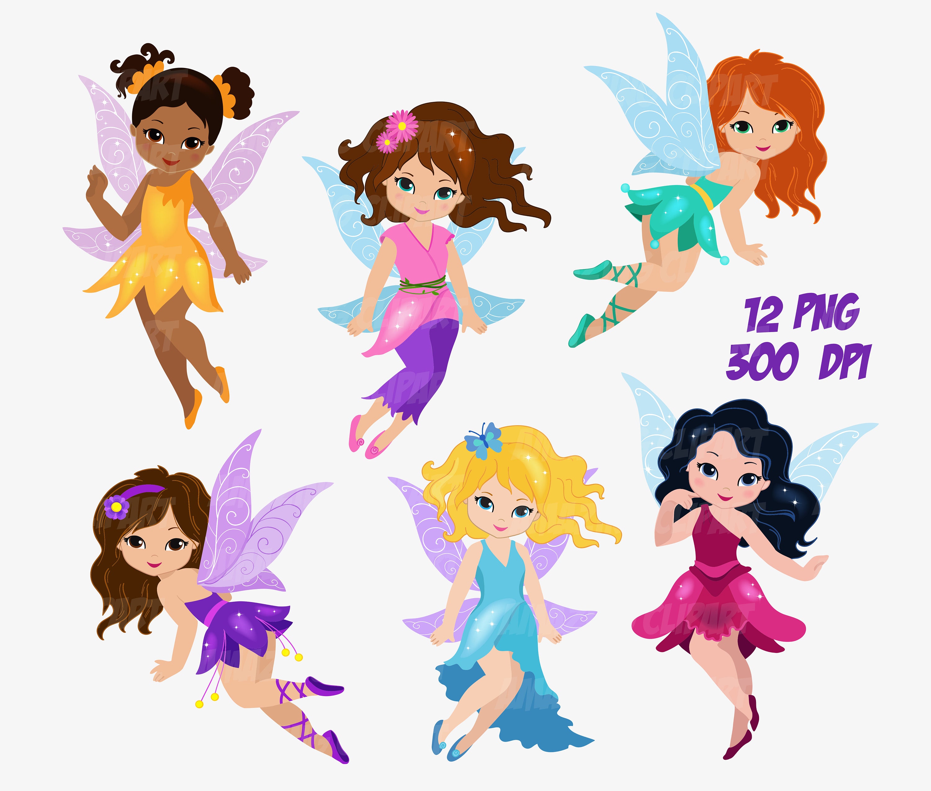 Cute Fairy Clip Art