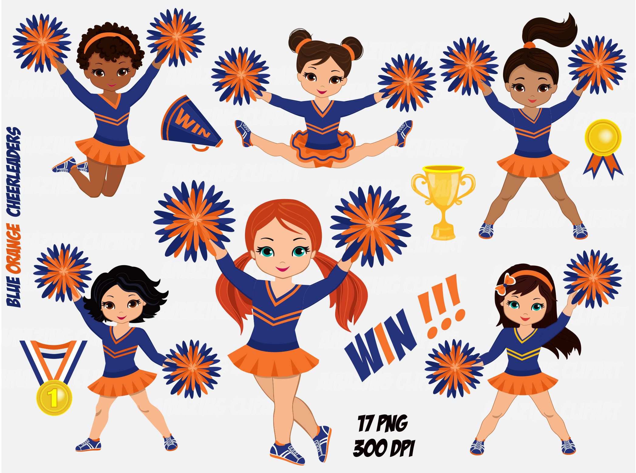 Cheerleader And Clipart